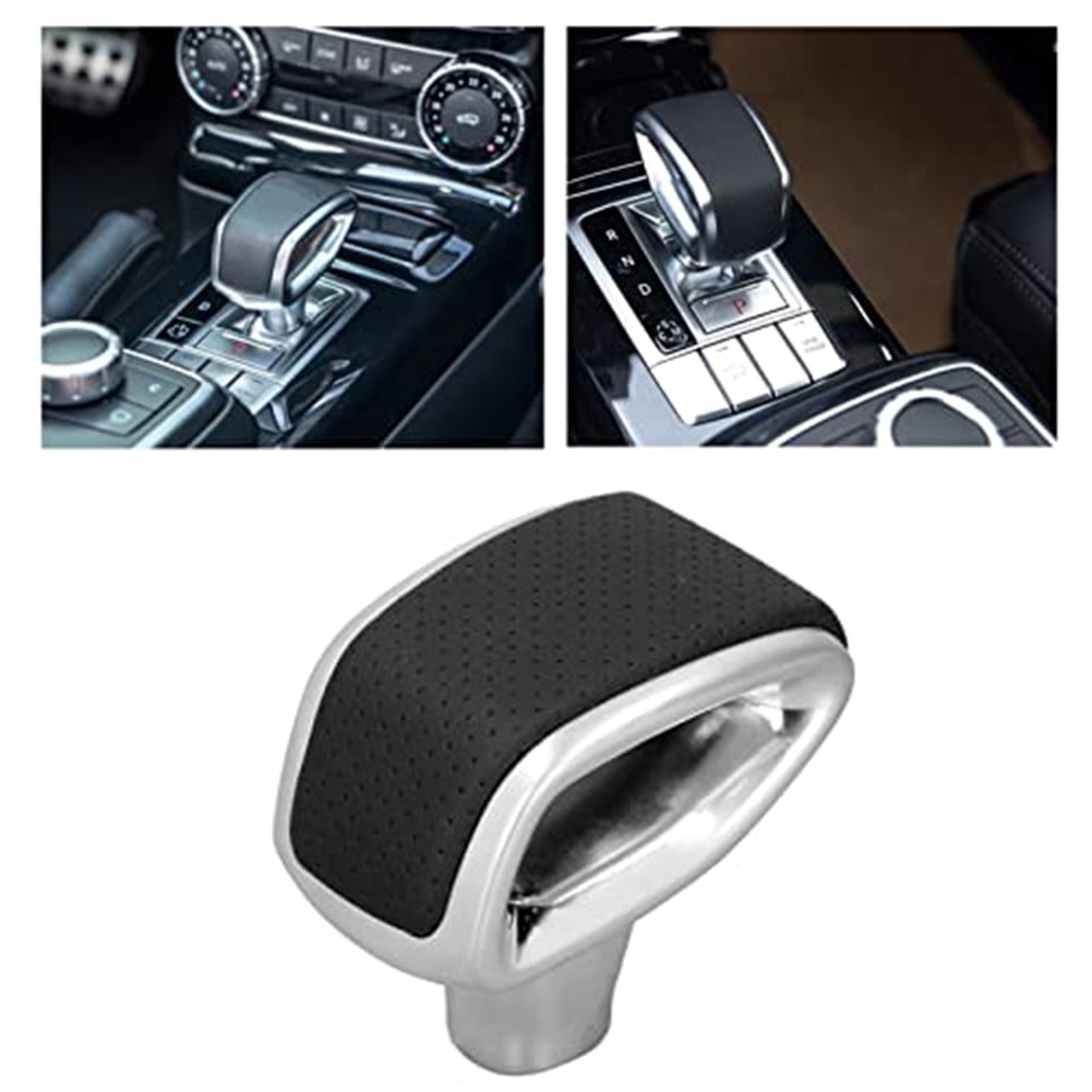 Diluopei Car Gear Shift Knob Leather Replacement For Mercedes For Benz ...