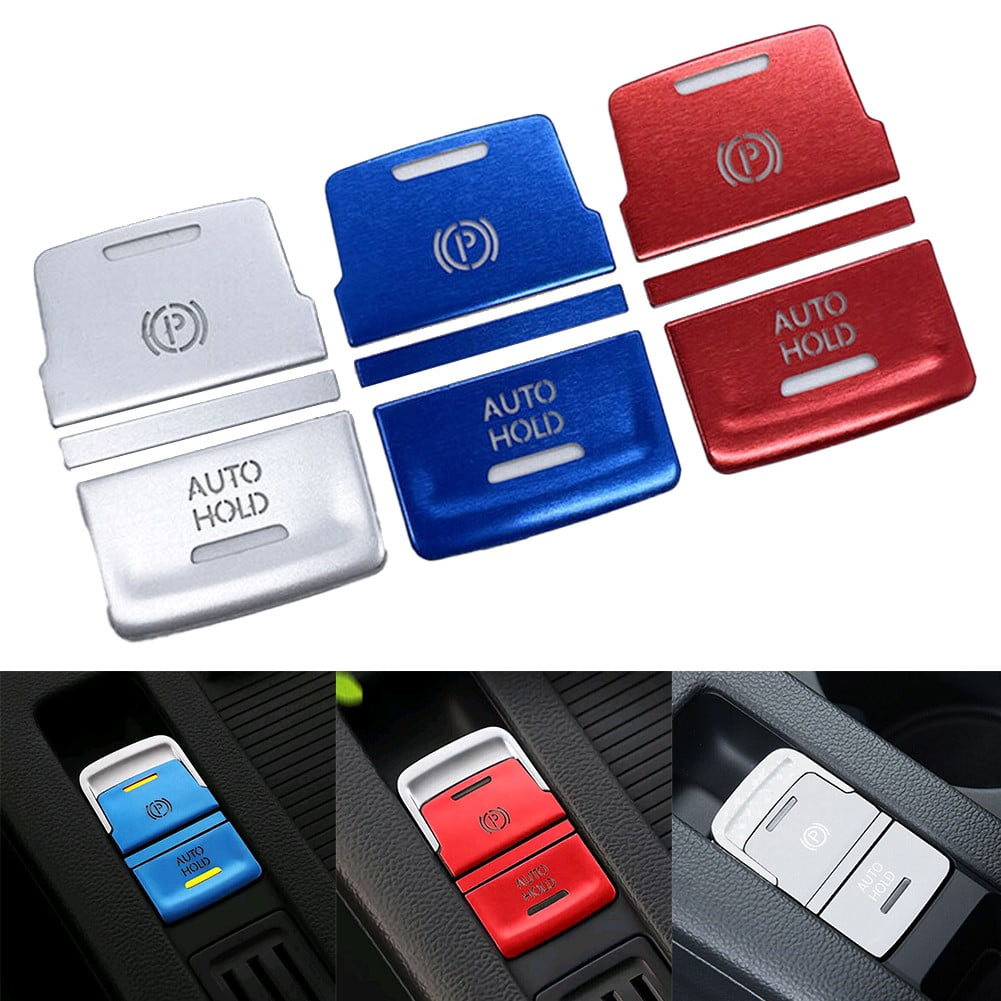Diluopei Car Handbrake Auto Hold P Switch Button Sticker Cover For Golf ...