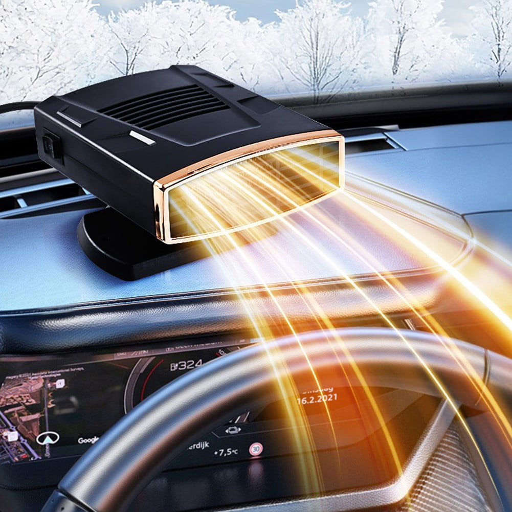 Diluopei Car Heater 12V 150W Anti-Fog Defrost Windshield Demister ...