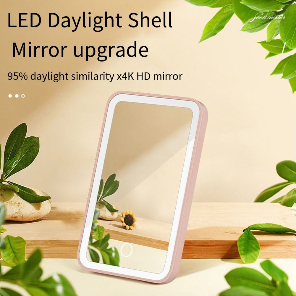 Diluopei Car Interior Mirrors Sun Visor Plate Led Makeup Mirror For ...