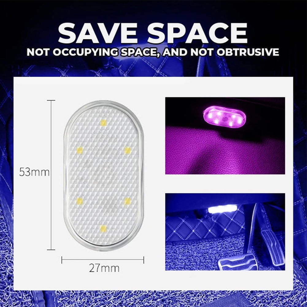 Diluopei Cars Ambient Lights Touch Lights Interior Trunk Lighting Led ...