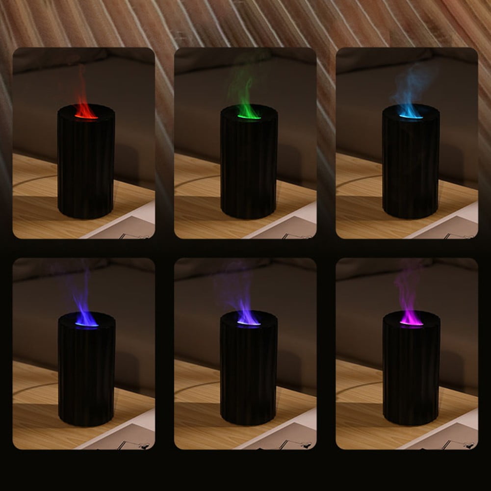Diluopei Flame Diffuser For Essential Oils,100Ml Colorful Air Aroma ...