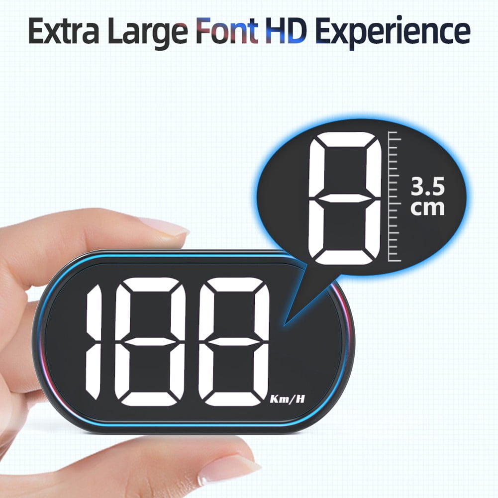 Diluopei Gps Speedometer Car Head Up Display Hud X2 Digital Speedometer ...