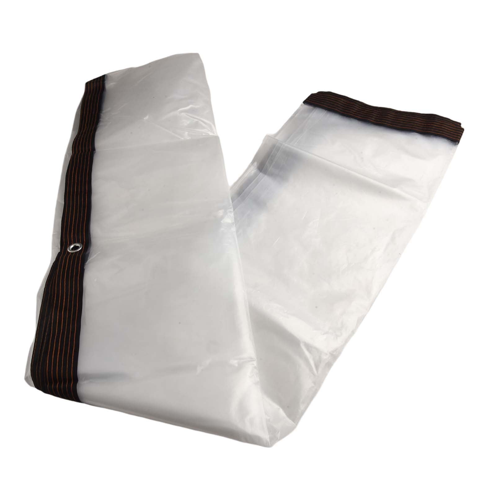 Diluopei Heavy Duty Pvc Tarp Waterproof Tarpaulin Canopy Clear ...