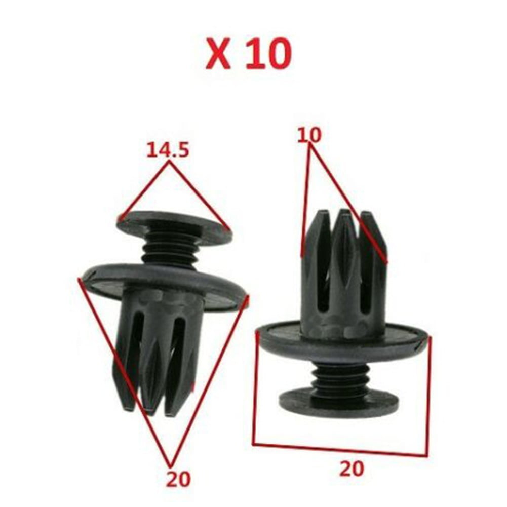 Diluopei Inner Wheel Arch Liner Fasteners Clips For Bmw For Minicooper ...