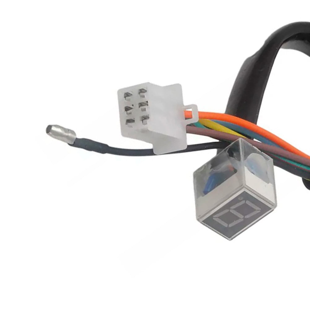 Diluopei Led Digital Gear Indicator Motorcycle Display Shift Lever ...