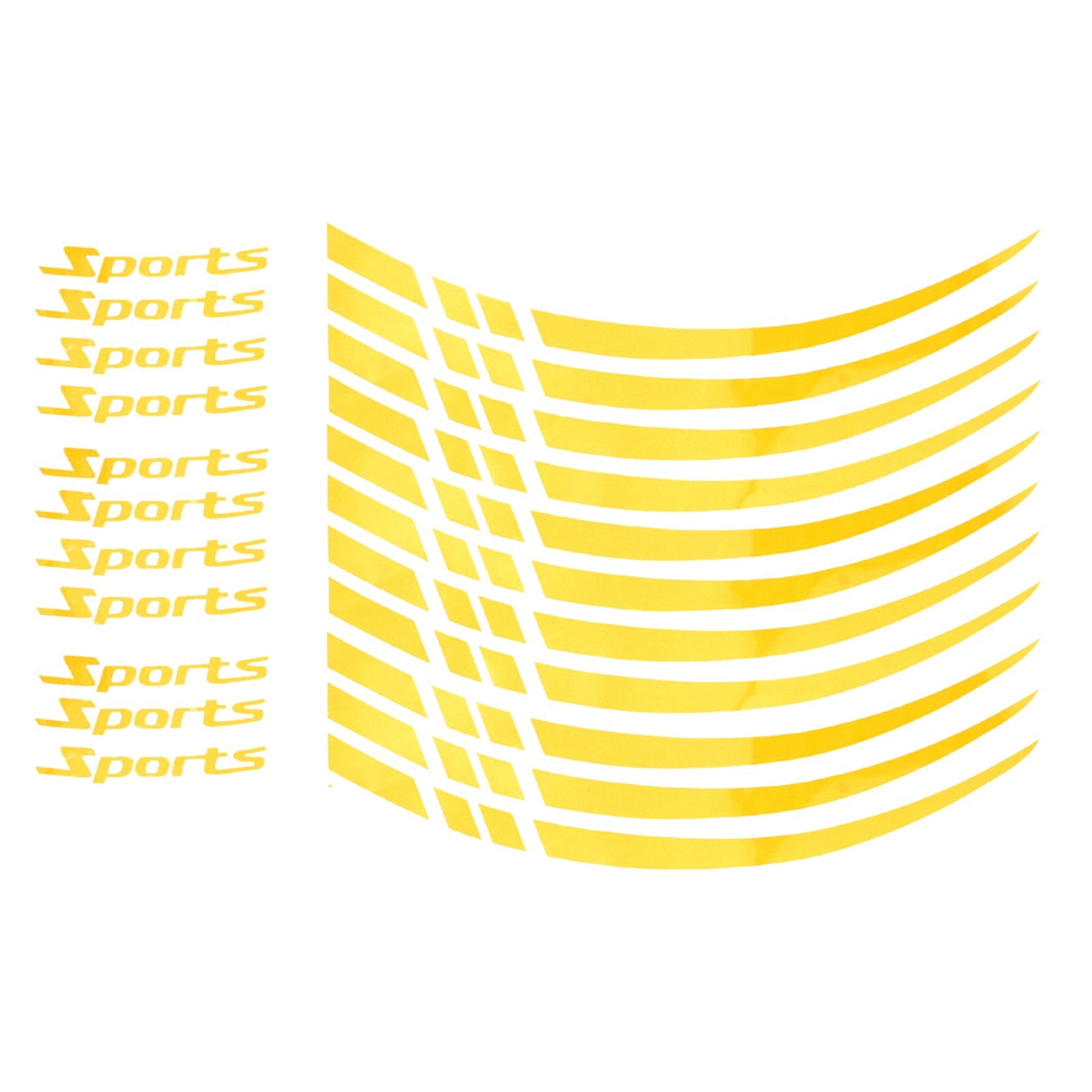 Diluopei Motorcycle Wheel Rim Stripe Wheel Decal Tape Sticker 18-21 ...