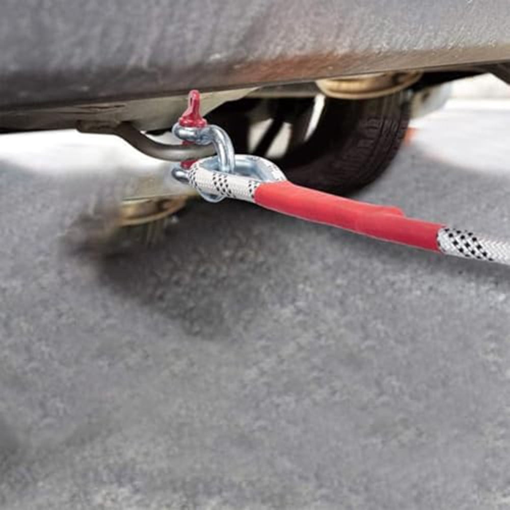 Diluopei Trailer Rope Nylon Tow Recovery Rope Tow Rope With 2 Hooks For ...