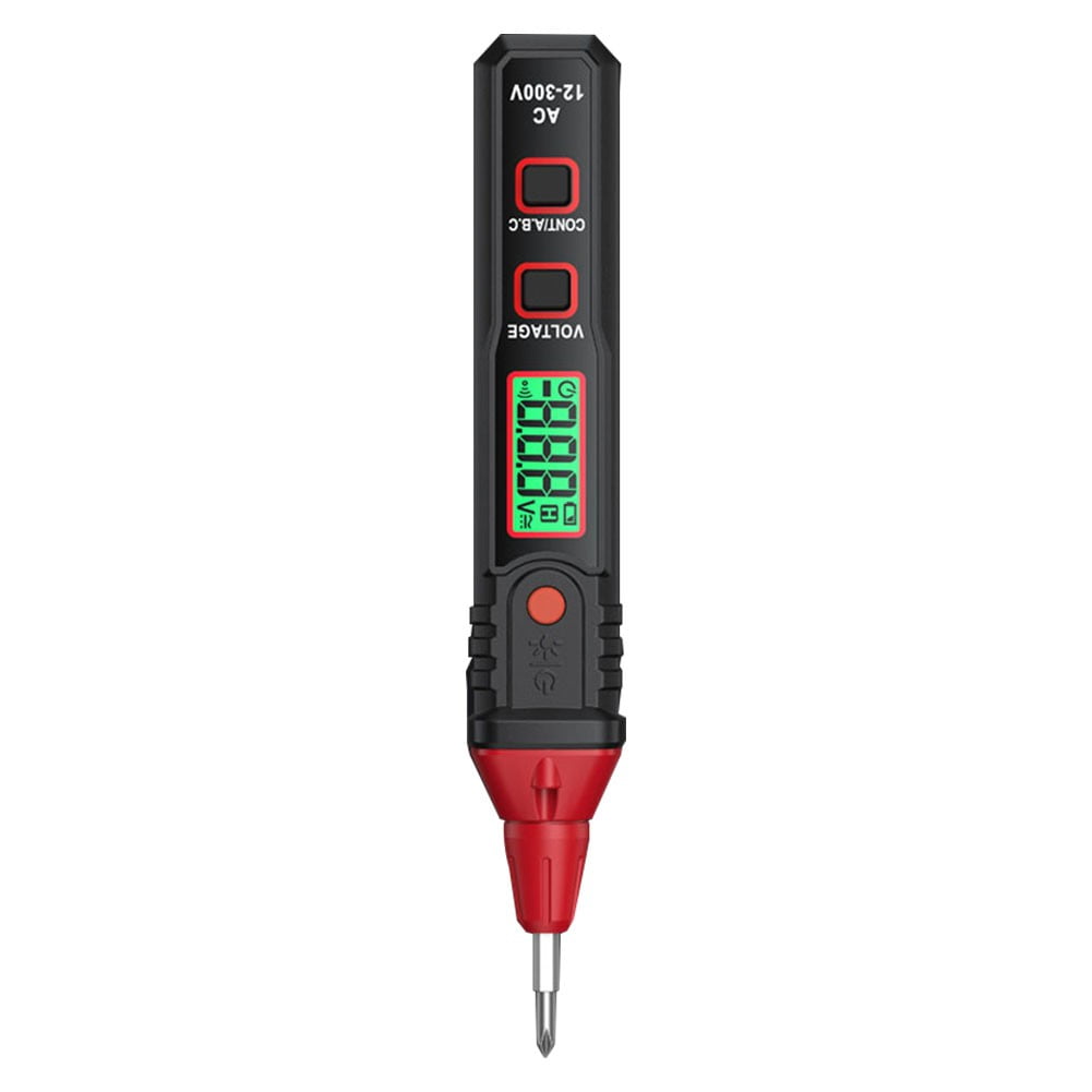 Diluopei Voltage Tester Ac 12-300V Non Contact Voltage Tester Live/Null ...