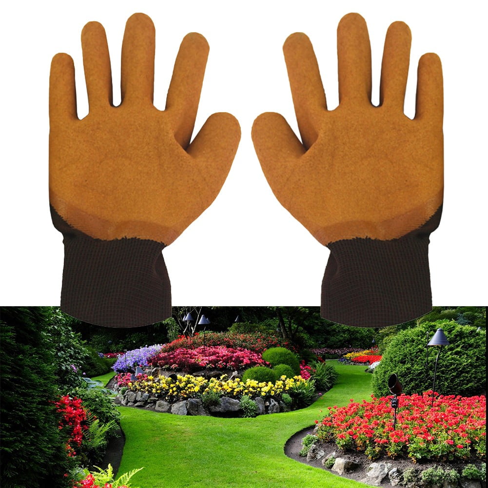 Diluopel 1 Pair Digging Gloves Protective Gear Thicken Garden Tools ...