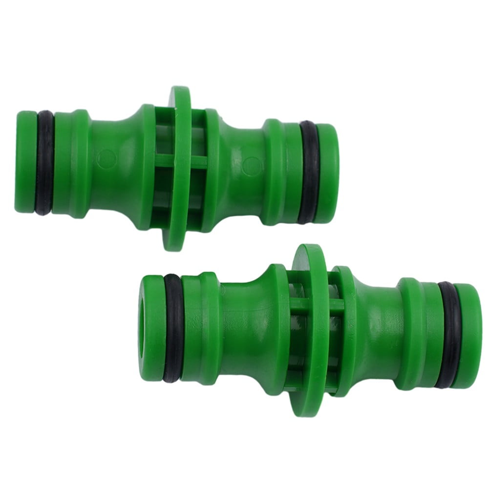 Diluopel 10 X Hose Pipe Connector Double Male Plastic Quick Fix Click ...