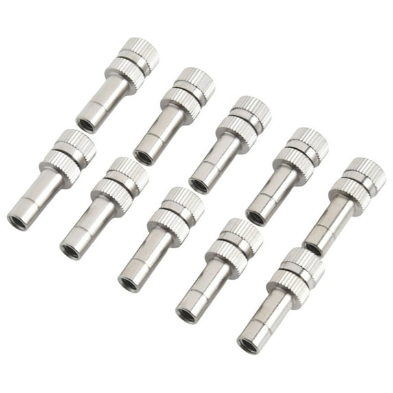 Diluopel 10Pcs 6Mm Misting Nozzle Fast Connect Mist Fog Sprayer Spray ...
