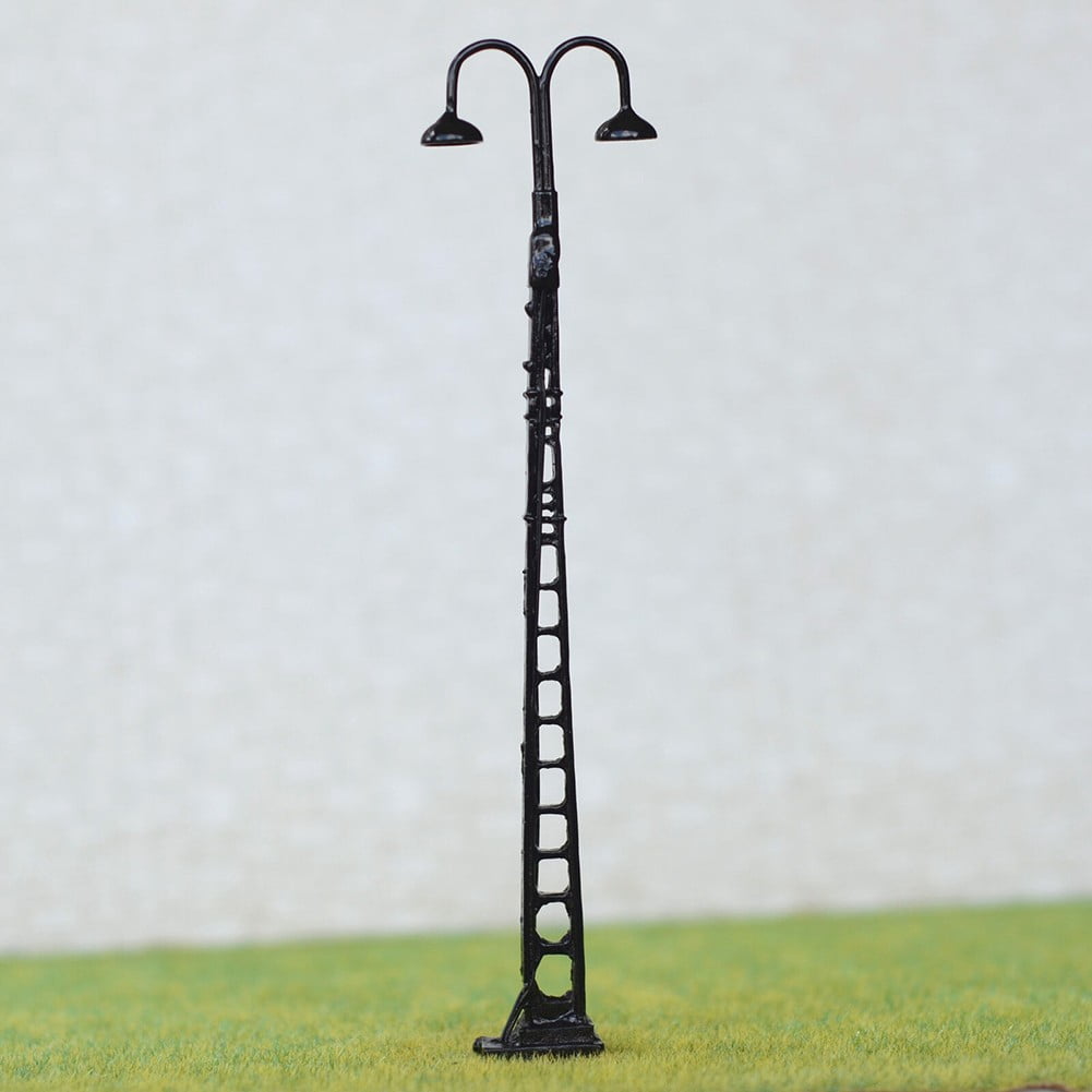 Diluopel 2 X Oo / Ho Scale Led Mast Tower Light Model Railroad Street ...