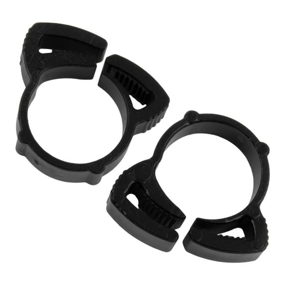 Diluopel 20Pcs Clip Nylon Snap Fit Plastic Ratchet Clamp Irrigation ...