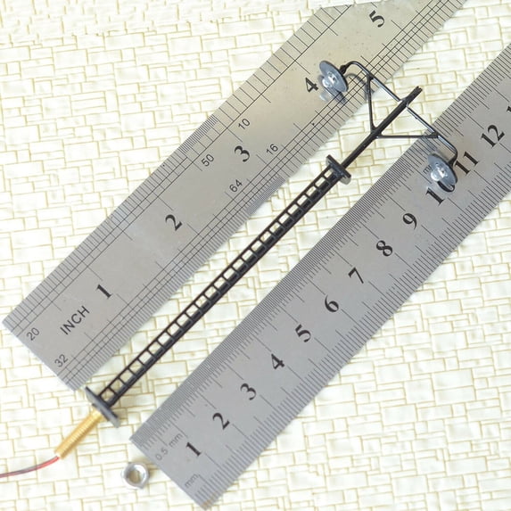 Diluopel 4 X Ho Scale Led Yard Light Model Train Railroad Street ...