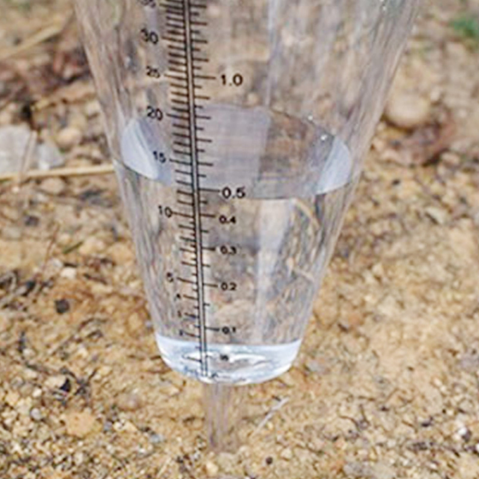 Diluopel Cone Rain Gauge Measurement Ground Precipitation Garden ...