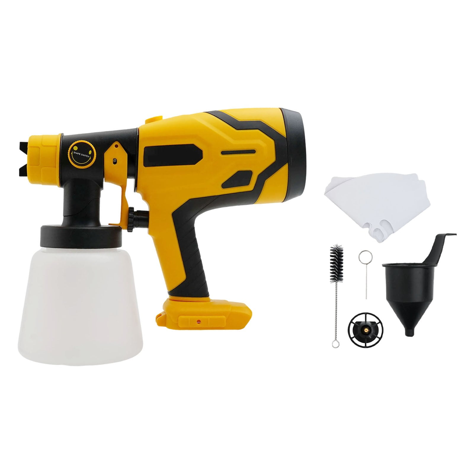 Diluopel Cordless Paint Sprayer High-Power 700W Motor Adjustable Flow ...