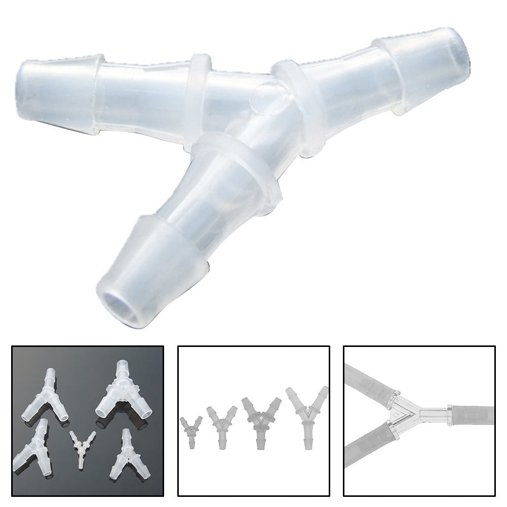 Diluopel Efficient And Y-Shaped Tee Connector Hose Barb Fitting For ...