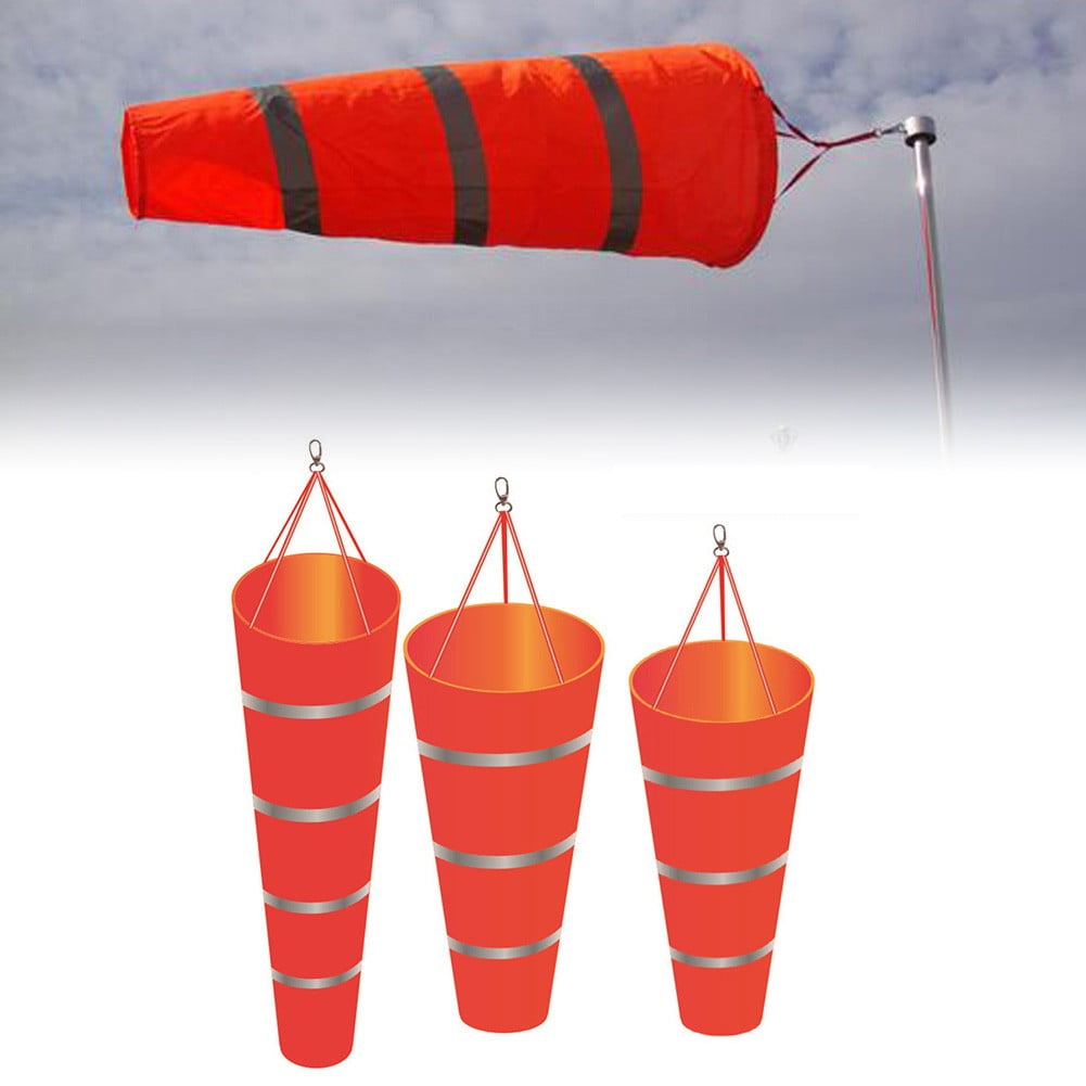 Diluopel For Red Airport Windsock Rip-Stop Polyester Wind Measurement ...