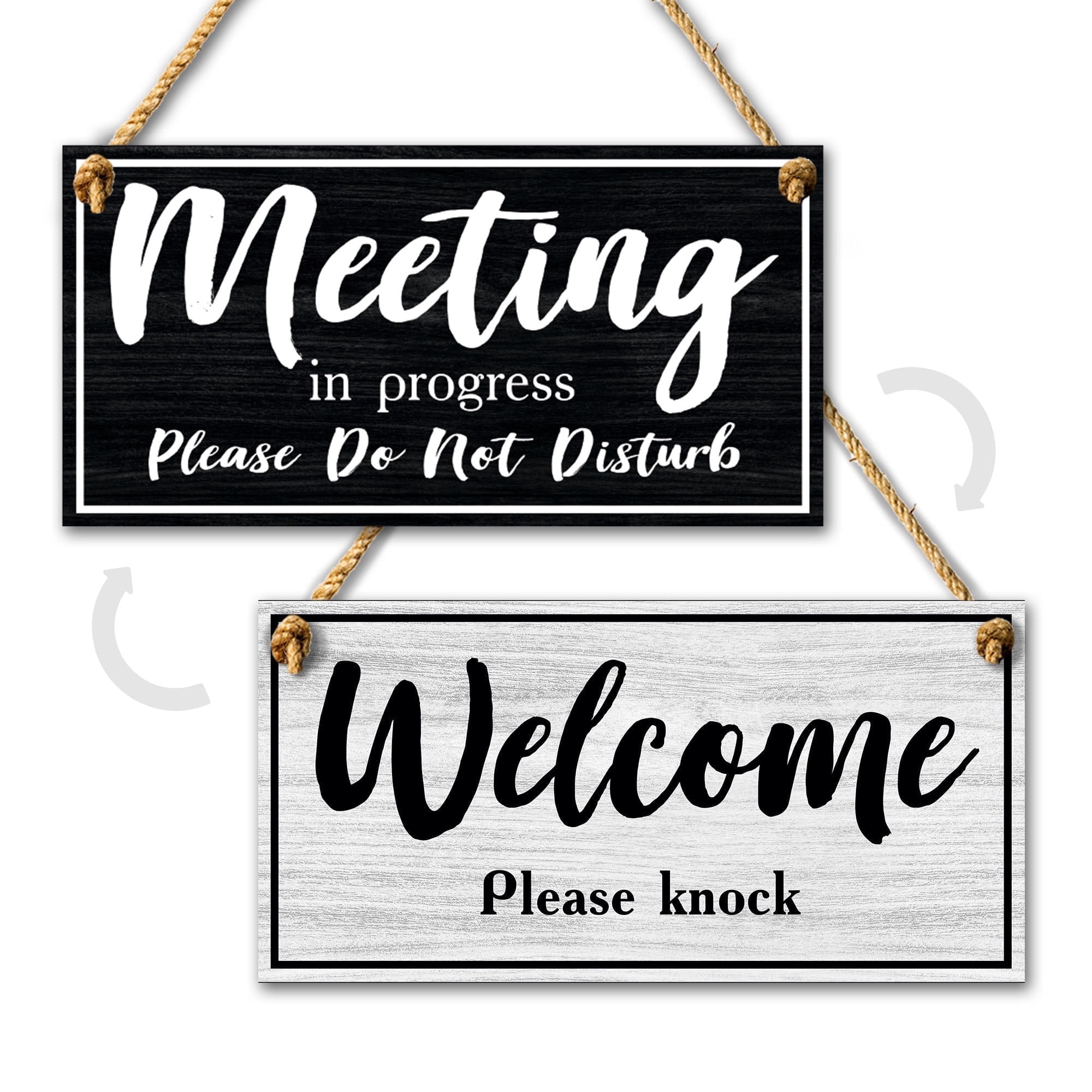 Dimarongton Do Not Disturb Office Sign, Black/Grey, 10 x 5 Dibond Sign ...