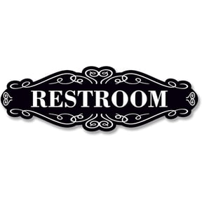 Restroom Sign