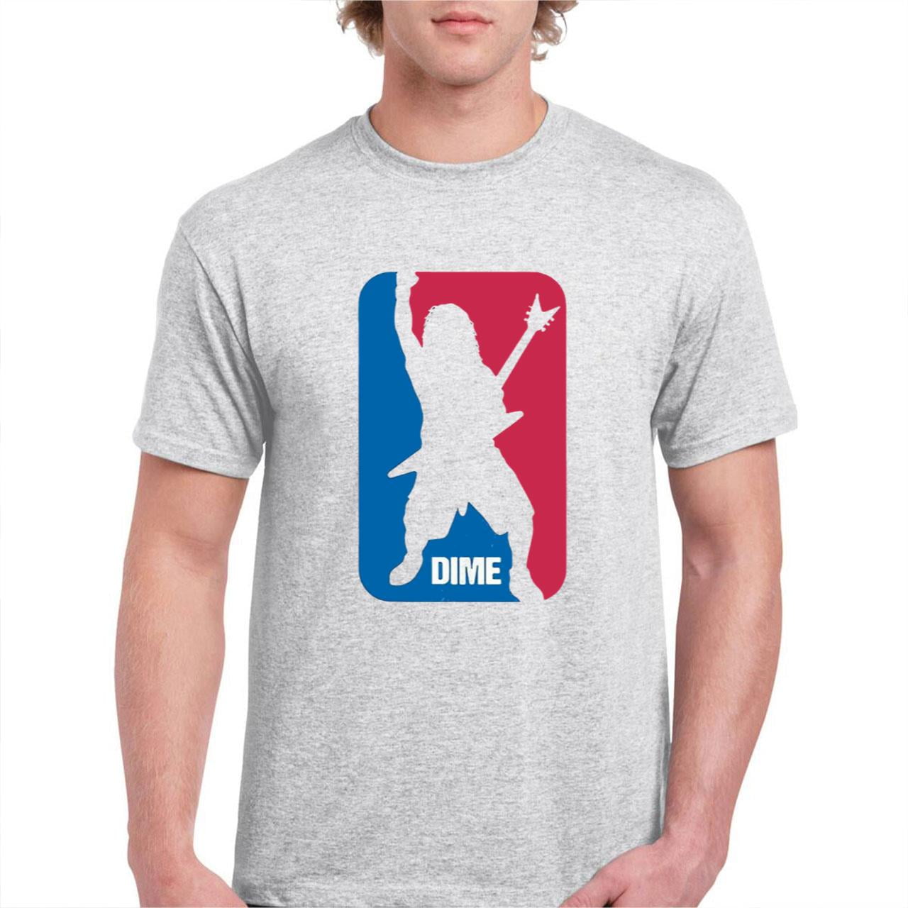 Dime Dimebag Darrell Sport Logo Shirt Guitar T-shirt, Hard Metal shirt ...