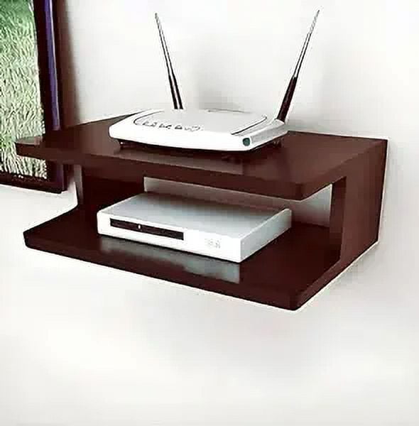 Dime Store Engineered Wood Set Top Box Stand TV Stand WiFi Router Rack ...