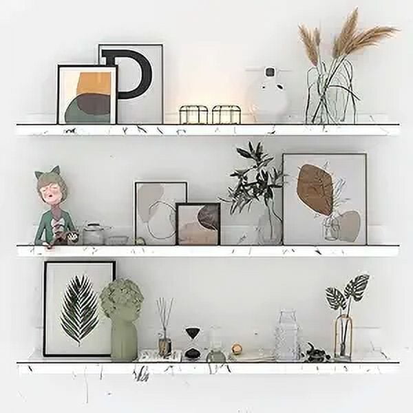 Dime Store Floating Shelf Wall Mount Wall Shelves Storage Shelf For ...
