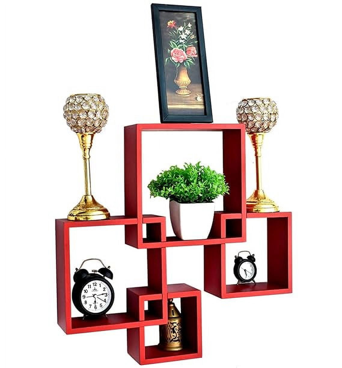 Dime Store Intersecting Wall Mounted Wall Shelves Wall Racks For Home ...