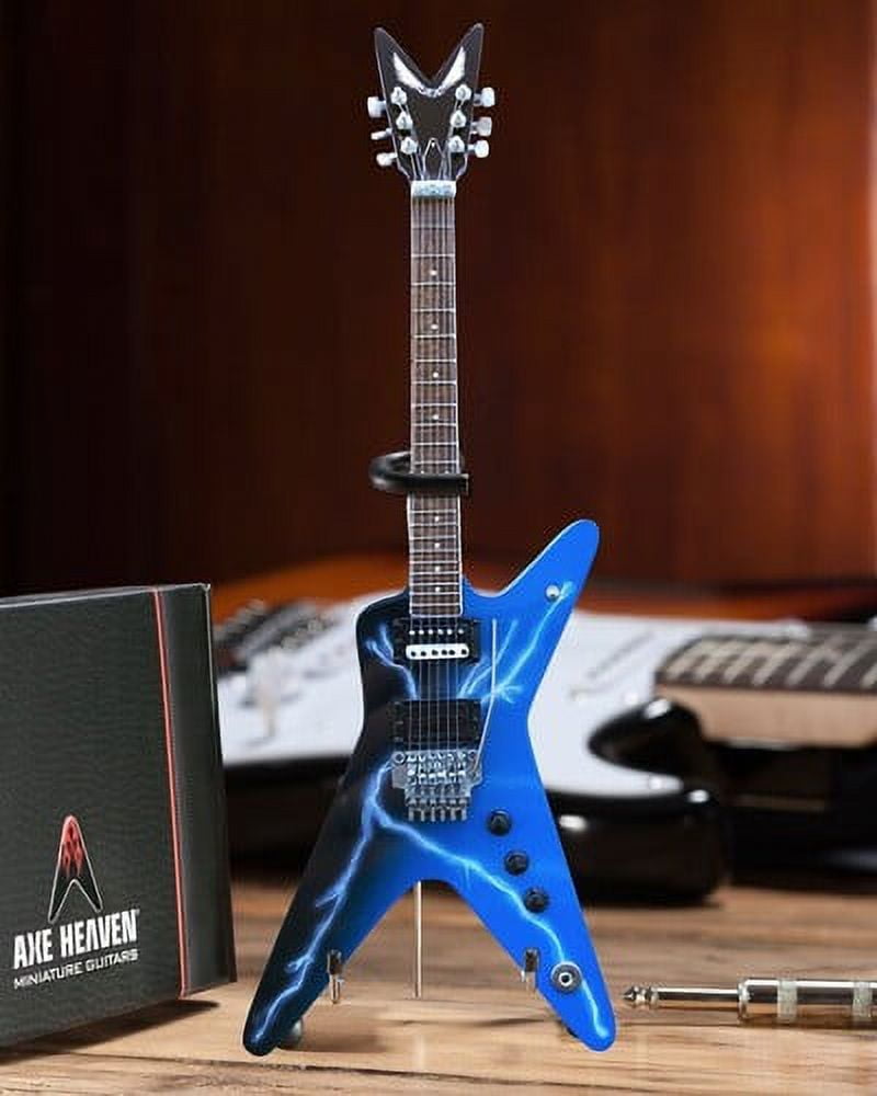 Dimebag Darrell Pantera Dean From Hell Lightning Bolt Mini Guitar ...