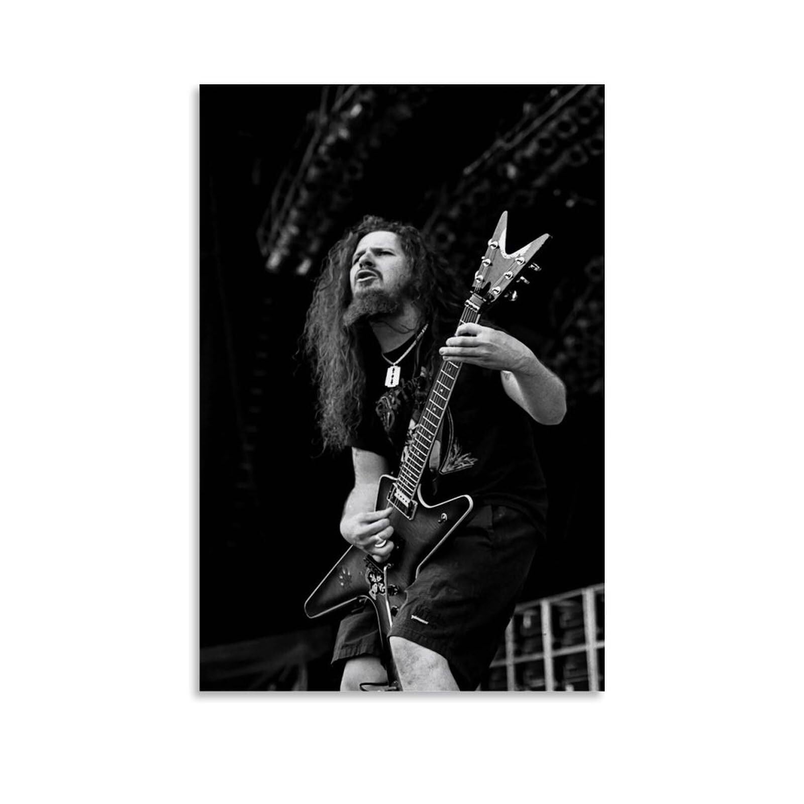 Dimebag Darrell Poster Wall Art Canvas Aesthetic Decorative Modern Art Print Bedroom Decor ...