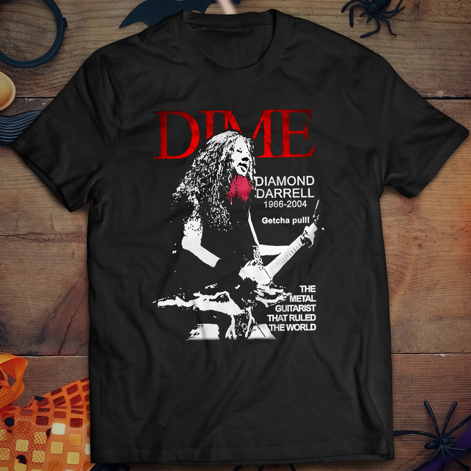 Dimebag Darrell T-Shirt Damageplan Cowboys from Hell Metal Magic ...