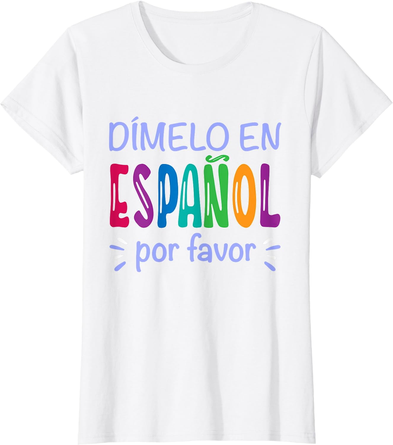 Dimelo En Espanol Bilingual Spanish Teacher T-Shirt - Walmart.com
