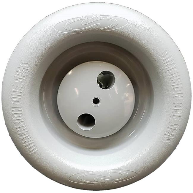 Dimension One Spas 1510-424G VCR Pulsator Jet Insert with Logo, Gray ...