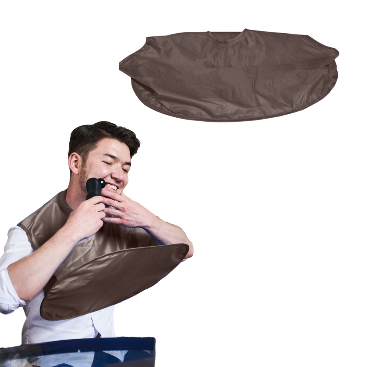 Dimensional Beard apron, Beard Hair Clippings Catcher for Shaving and ...