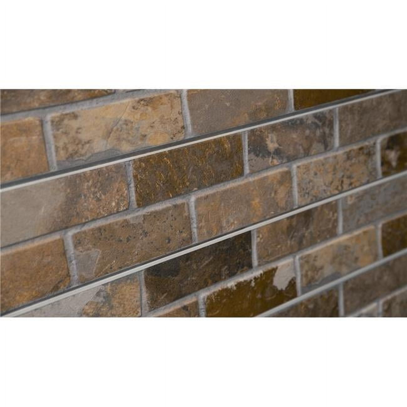 Dimensional Impact 2P-SW-B-Y 3D Textured Slatwall - Brick - Yosemite ...