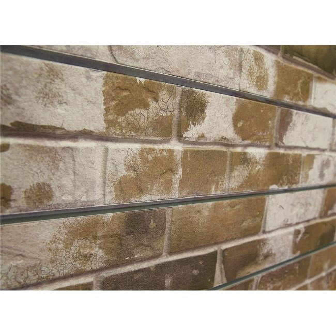 Dimensional Impact 2P-SW-BOP-T 3D Textured Slatwall - Brick Old Paint ...