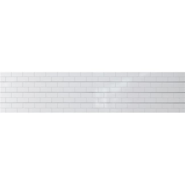Dimensional Impact 2P-SW-ST-WW 3D Textured Slatwall - Subway Tile ...