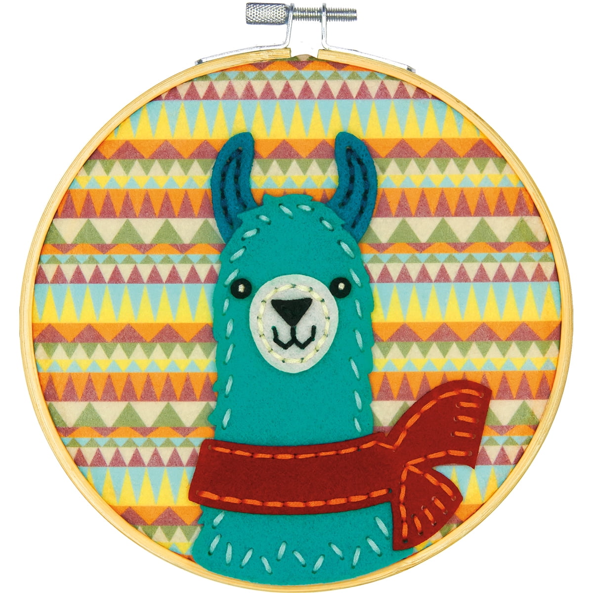 Dimensions DIY Felt Applique Kit 6"-Llama - Walmart.com