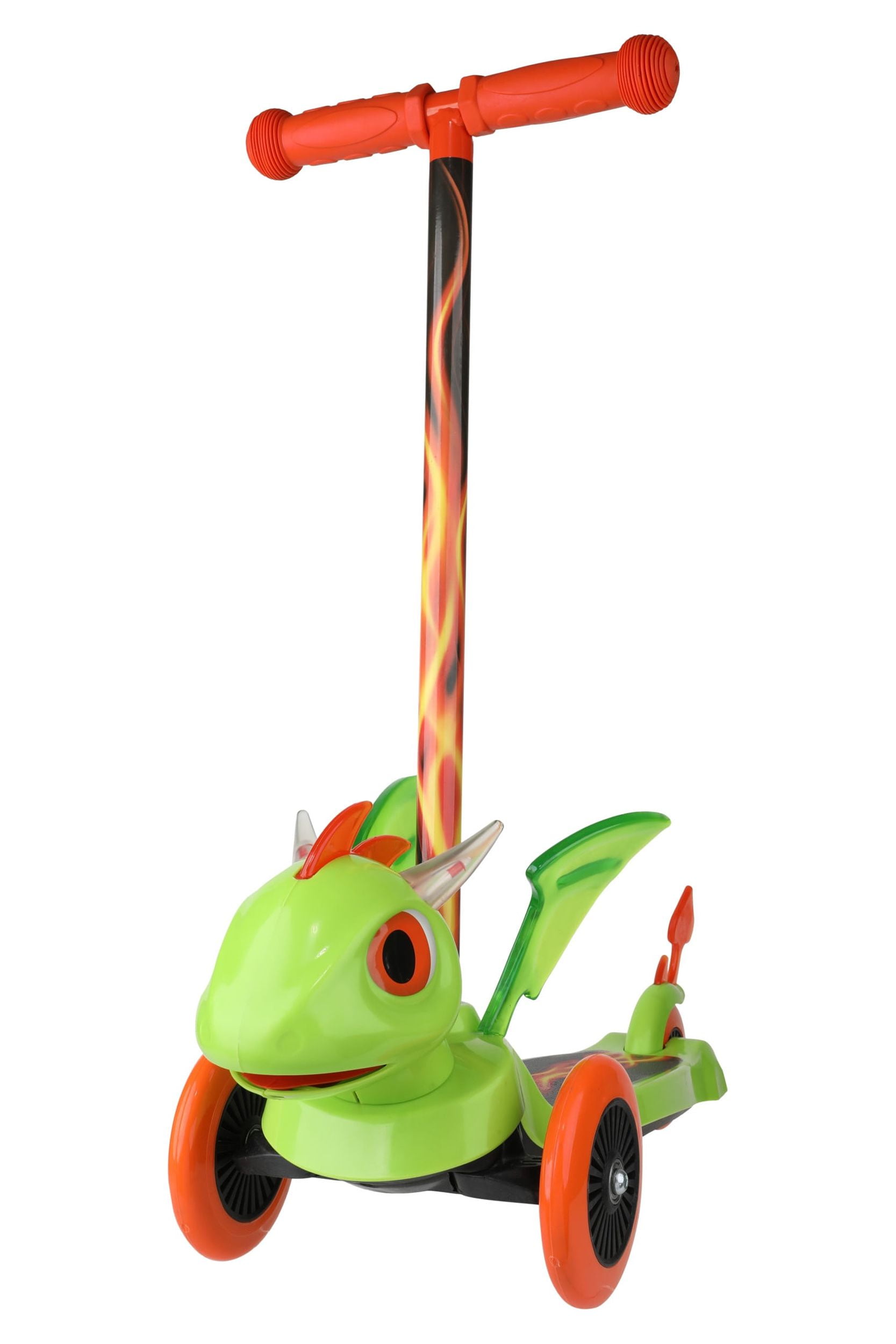 Dimensions Fire Breathing Dragon Scooter - Green - Walmart.com