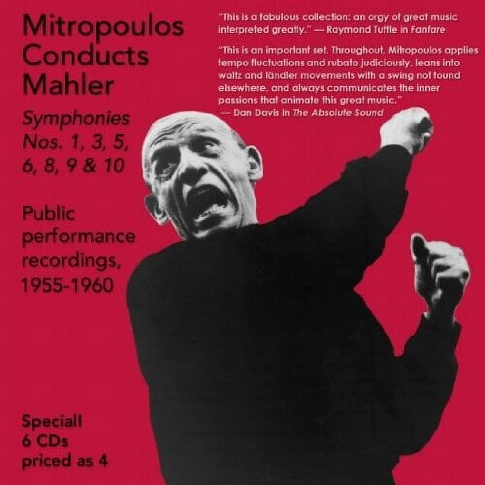 Dimitri Mitropoulos - Symphonies 1 3 5 6 8 & 9 - Music & Performance ...