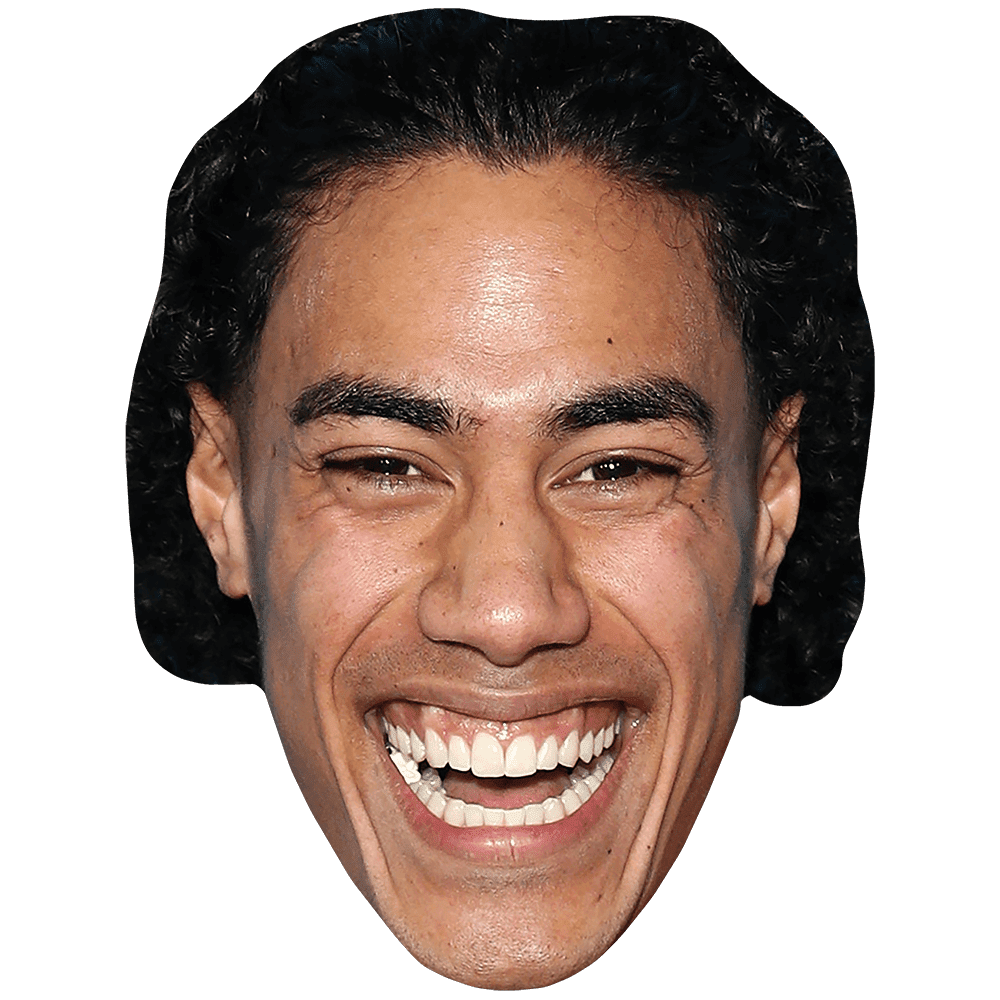Dimitrius Schuster-Koloamatangi (Grin) Celebrity Mask, Flat Card Face ...