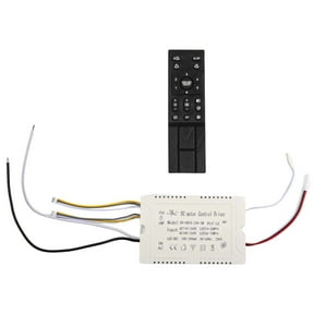 Honeywell Universal Remote Ceiling Fan & Light Control - 3-Speed with ...