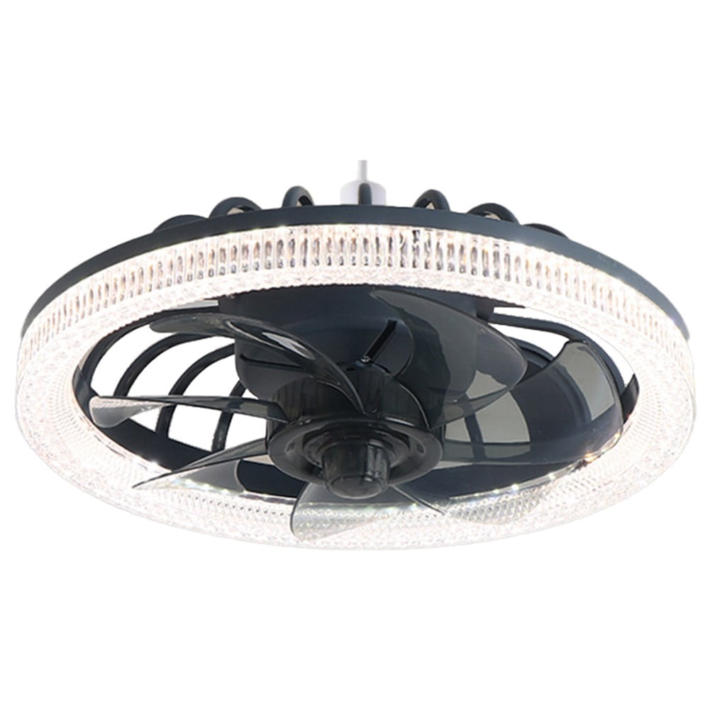 Dimmable Ceiling Fan with Lights & Remote: Modern Low Profile for Home ...