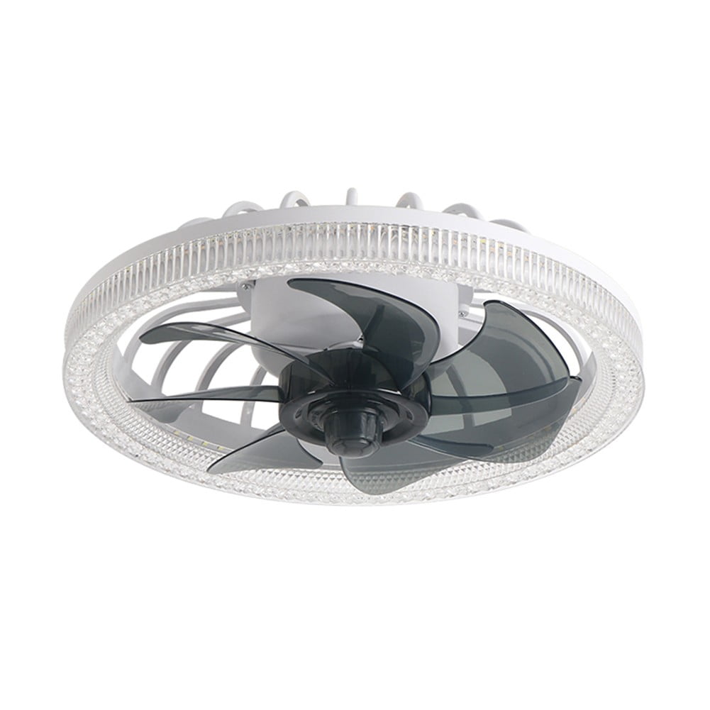 Dimmable Ceiling Fan with Lights & Remote: Modern Low Profile for Home ...