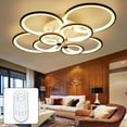 Dimmable Fixture 8Heads Indoor Modern LED Ceiling Light Pendant Living ...