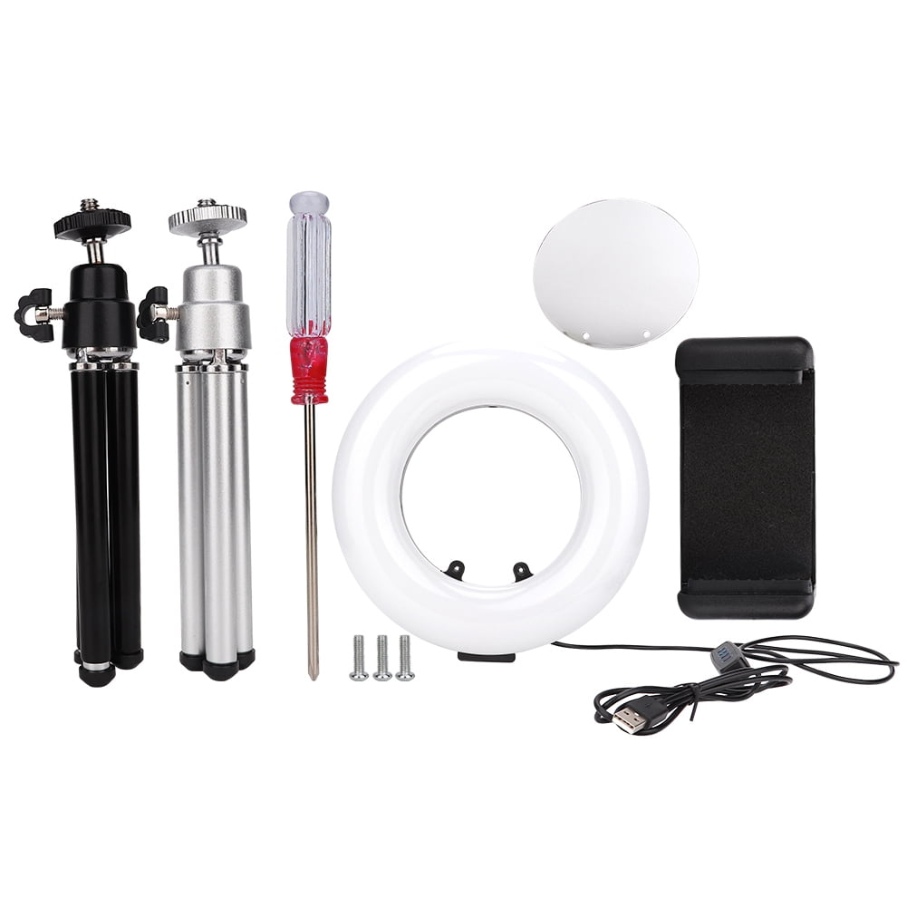 Ring Light Dimmable LED Fill Light with Stand for Video Live Stream ...
