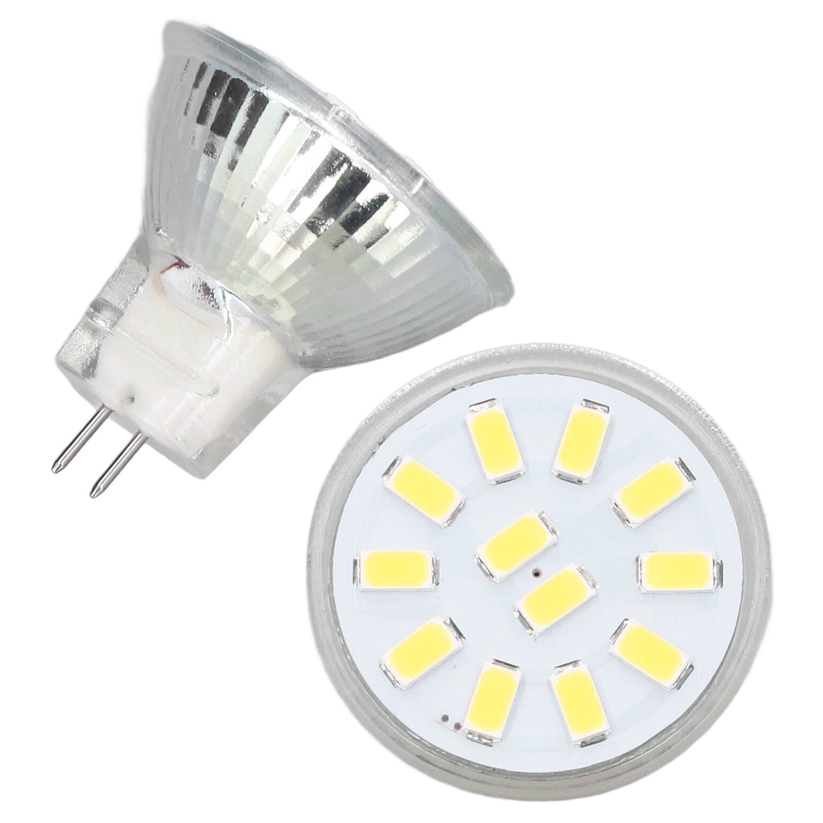 Dimmable MR11 LED Bulb, 3W, 12,LED, AC 10,30V, 360° Heat Dissipation ...