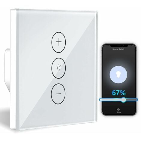 Blossomir Dimmer, Percentage Function WiFi Light Dimmer with Timer ...