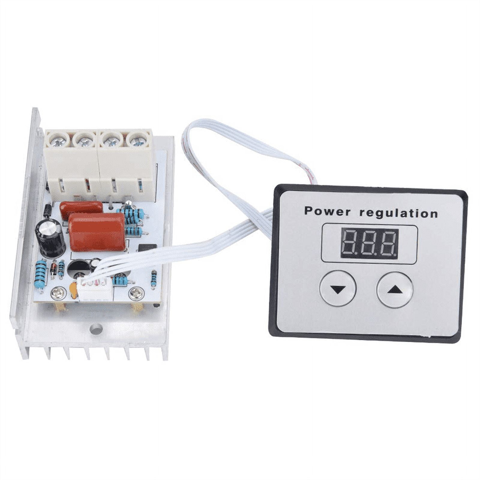 Dimmer Switch, 10000W SCR Digital Voltage Regulator Speed Control ...
